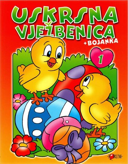 Uskrsna vježbenica 1 + bojanka