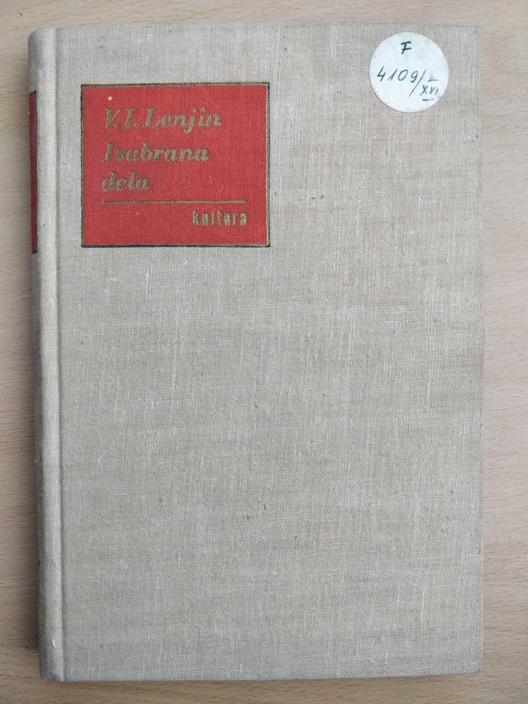 V. I. Lenjin - Izabrana dela (tom 16; Knjiga registara)