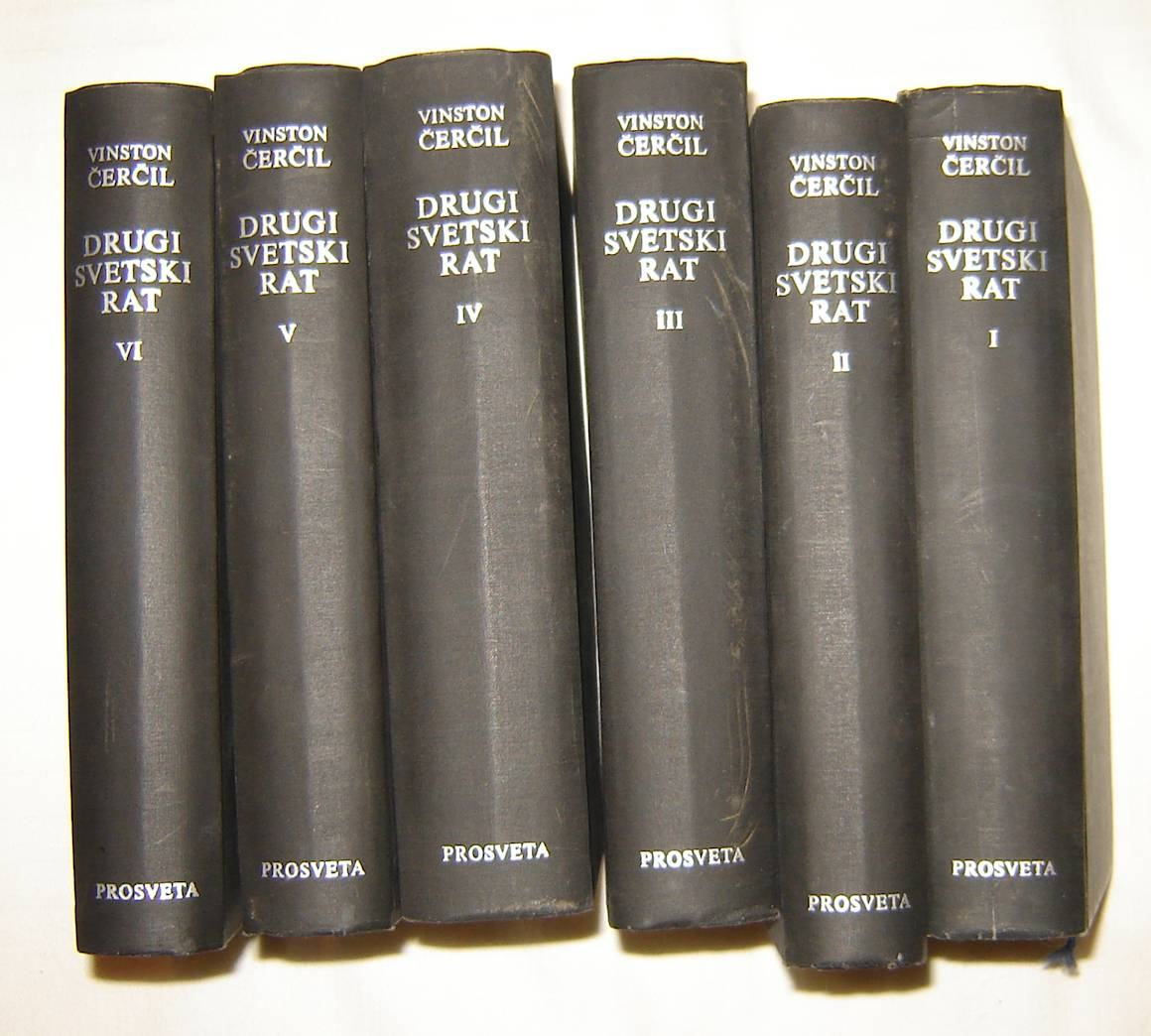 Vinston Čerčil Winston Churchill - Drugi svetski rat komplet 1-6