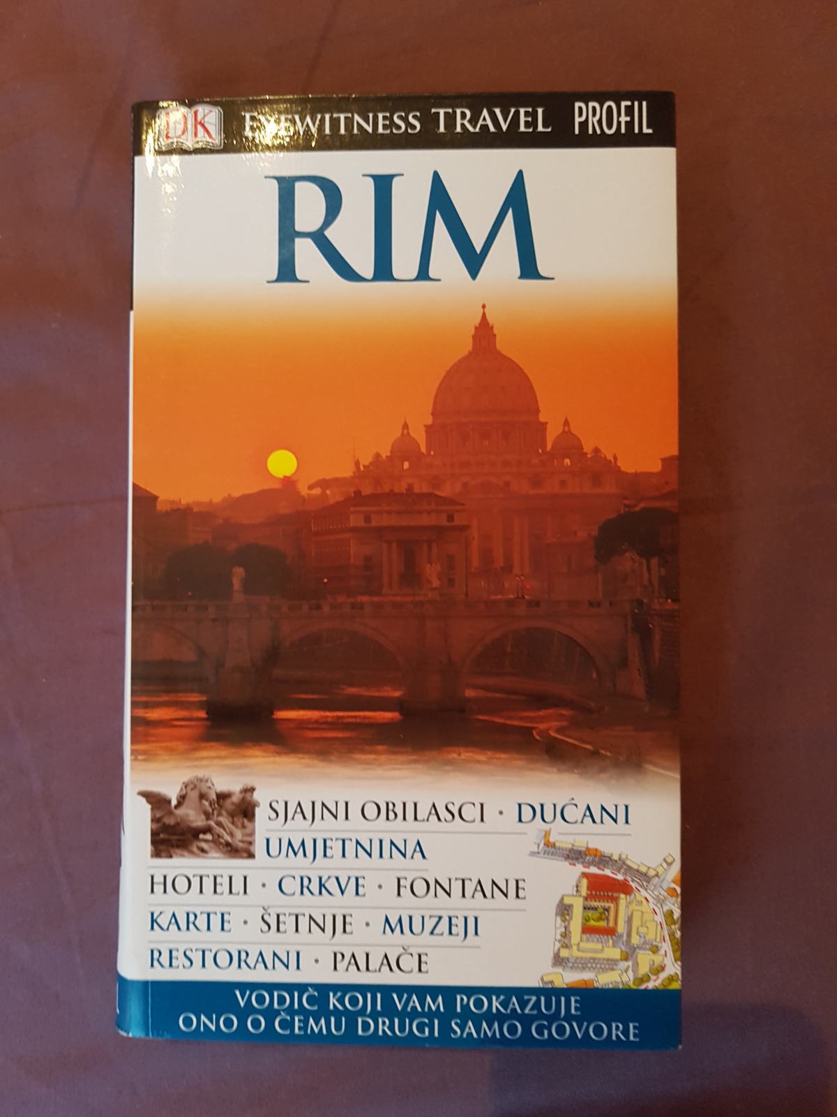 Vodič RIM-EYEWITNESS TRAVEL novo!