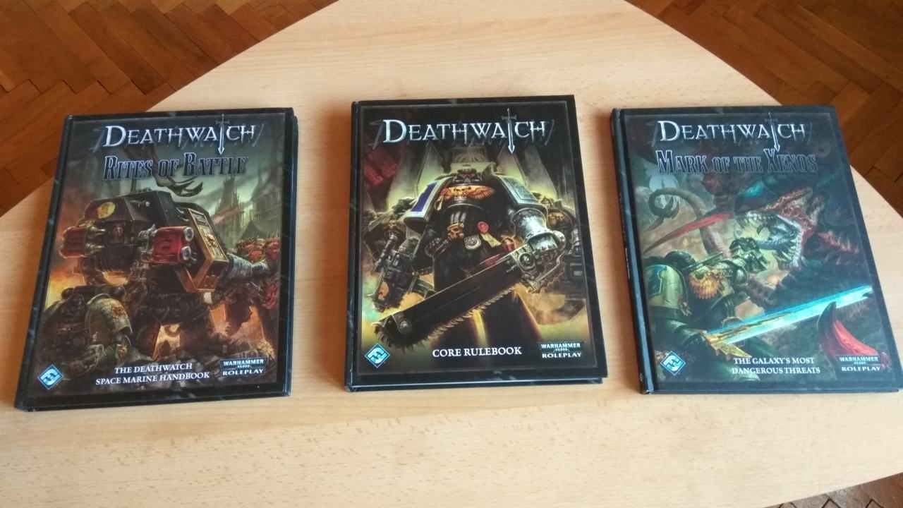 Warhammer 40K Deathwatch RPG komplet
