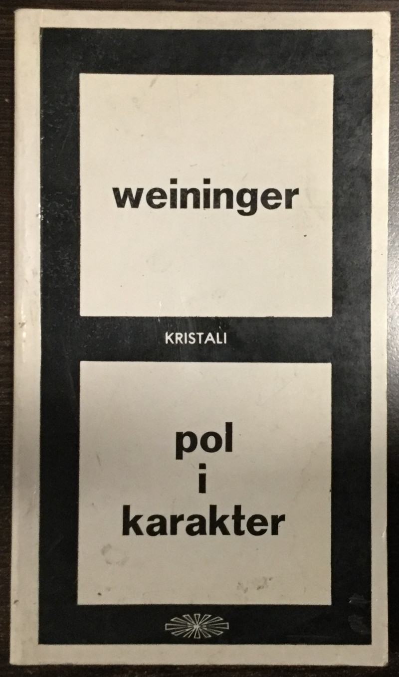 Weininger Otto: Pol i karakter