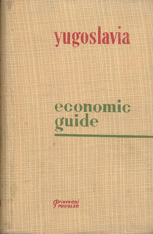 Yugoslavija economic guide ekonomski vodič Jugoslavija 1958