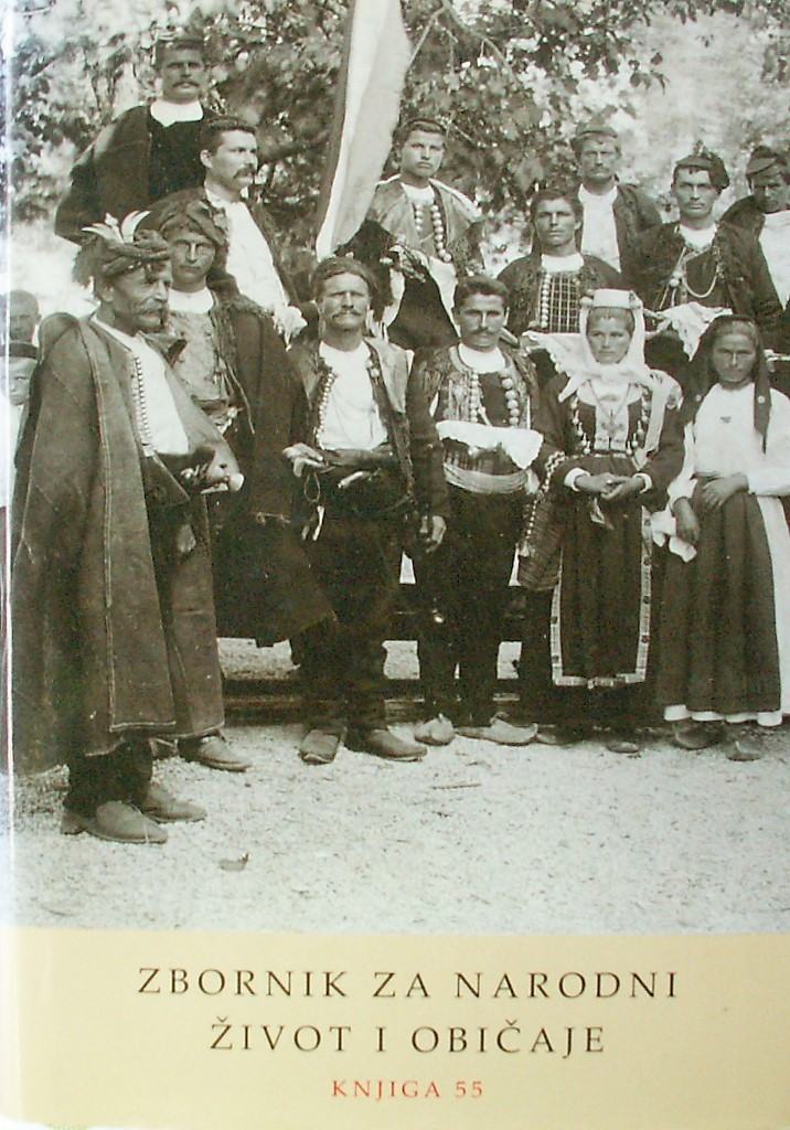 ZBORNIK ZA NARODNI ŽIVOT I OBIČAJE knjiga 55 Tanja Perić-Polonijo 2010