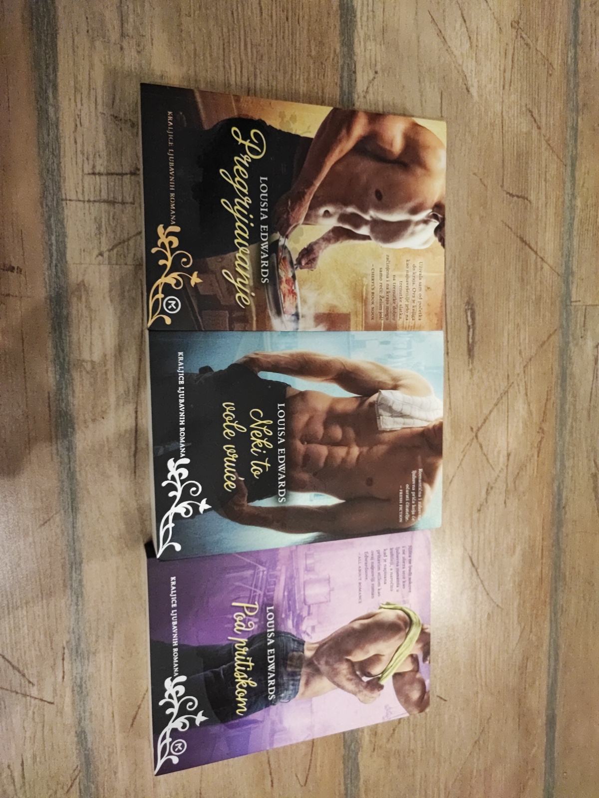 Louisa Edwards - komplet knjiga