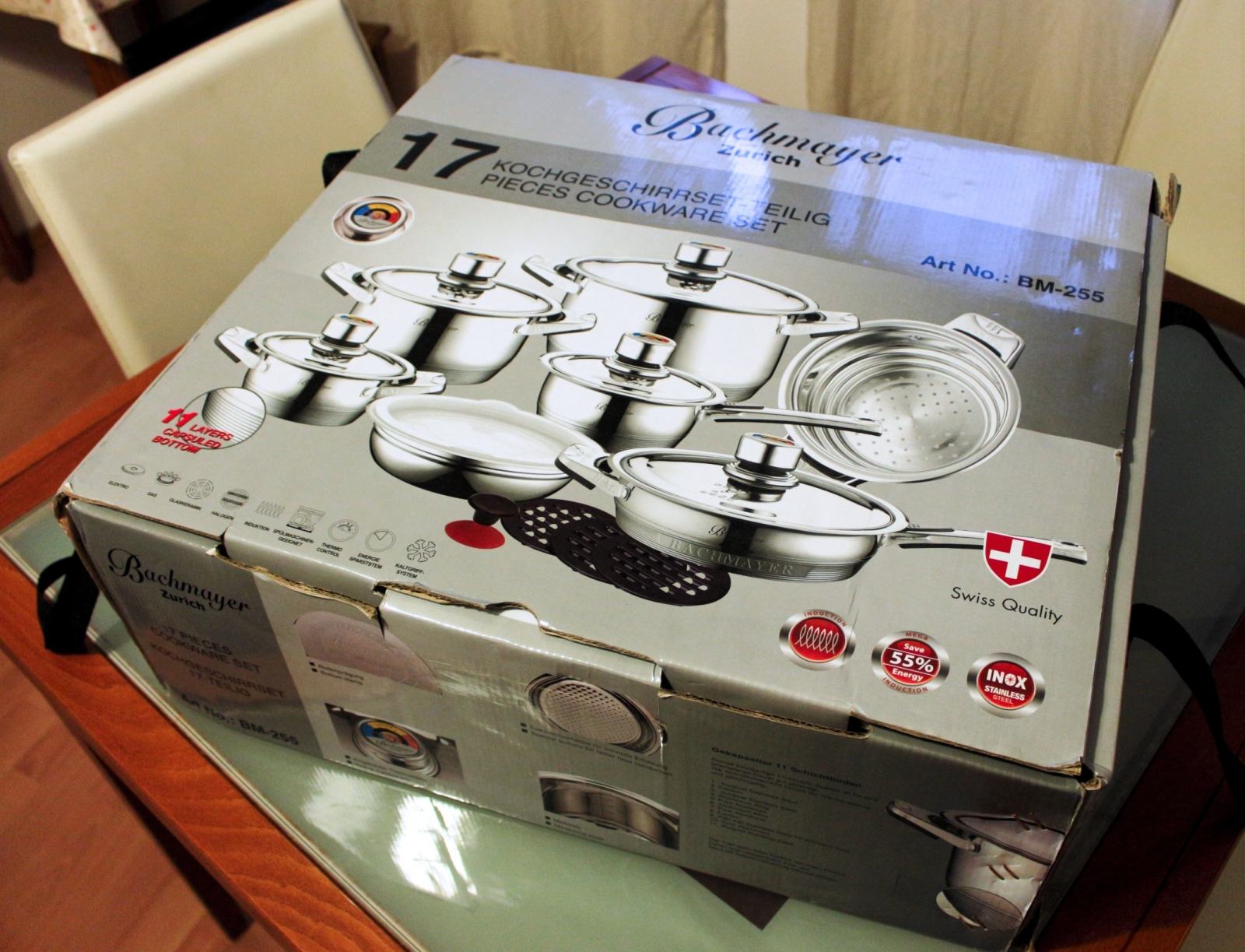 Bachmayer Solingen set posuđa 16 i 17 kom - NOVO POVOLJNO