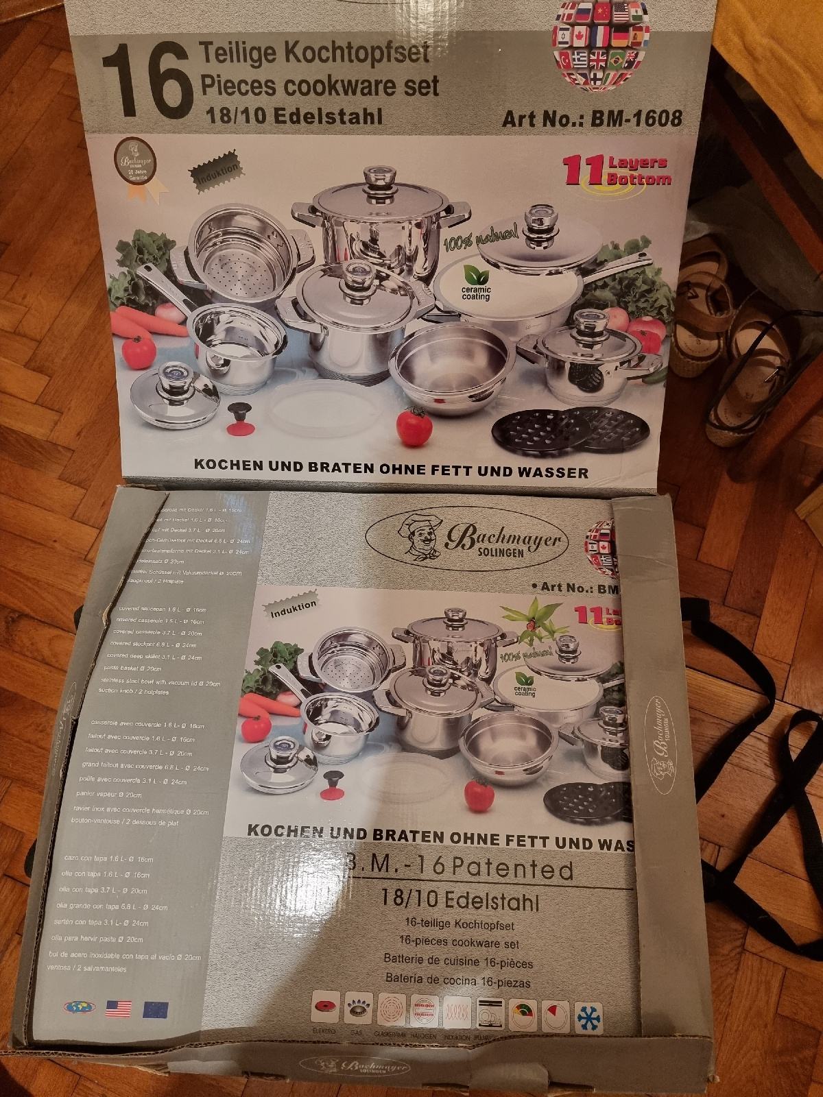 NOVO Bachmayer Solingen set posuđa 18/10, 16 komada