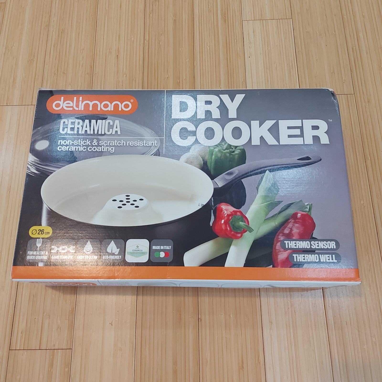 Delimano Dry Cooker tava - NOVO, ZAPAKIRANO!!