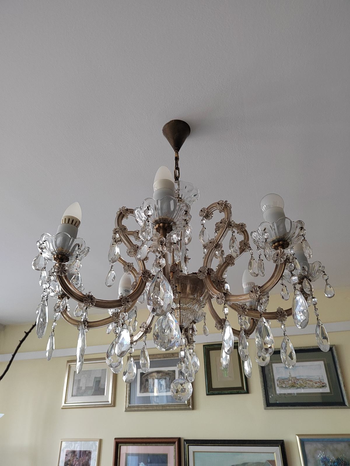Luster kristal Bohemia