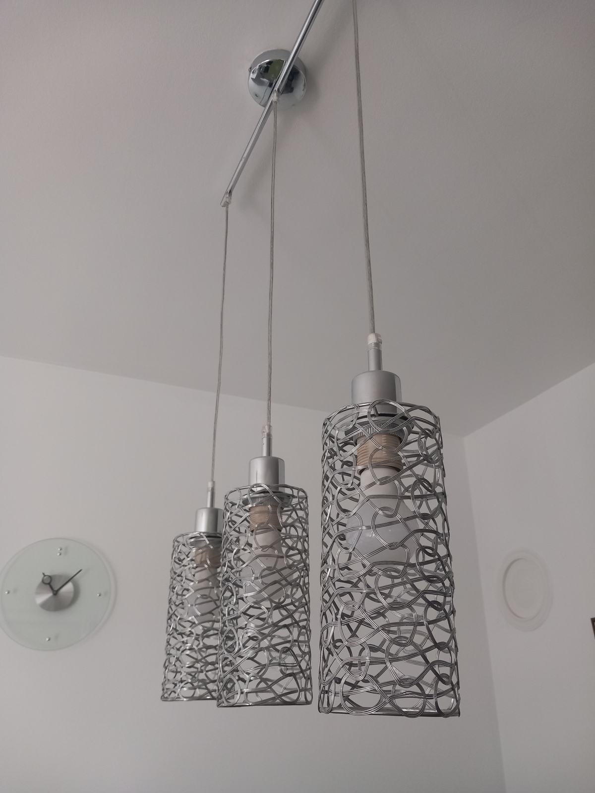 LUSTER VISILICA 3x60W, MODERAN