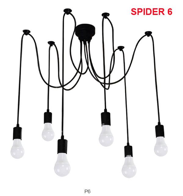 SPIDER KABEL VISILICE E27