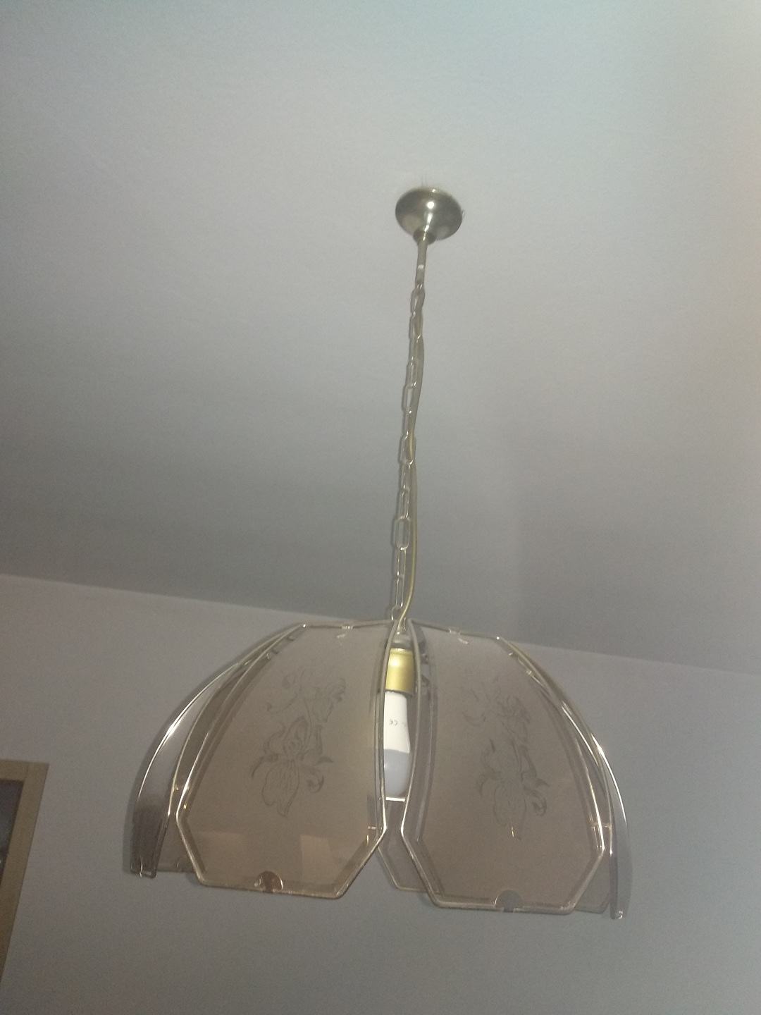 Stakleni luster/visilica