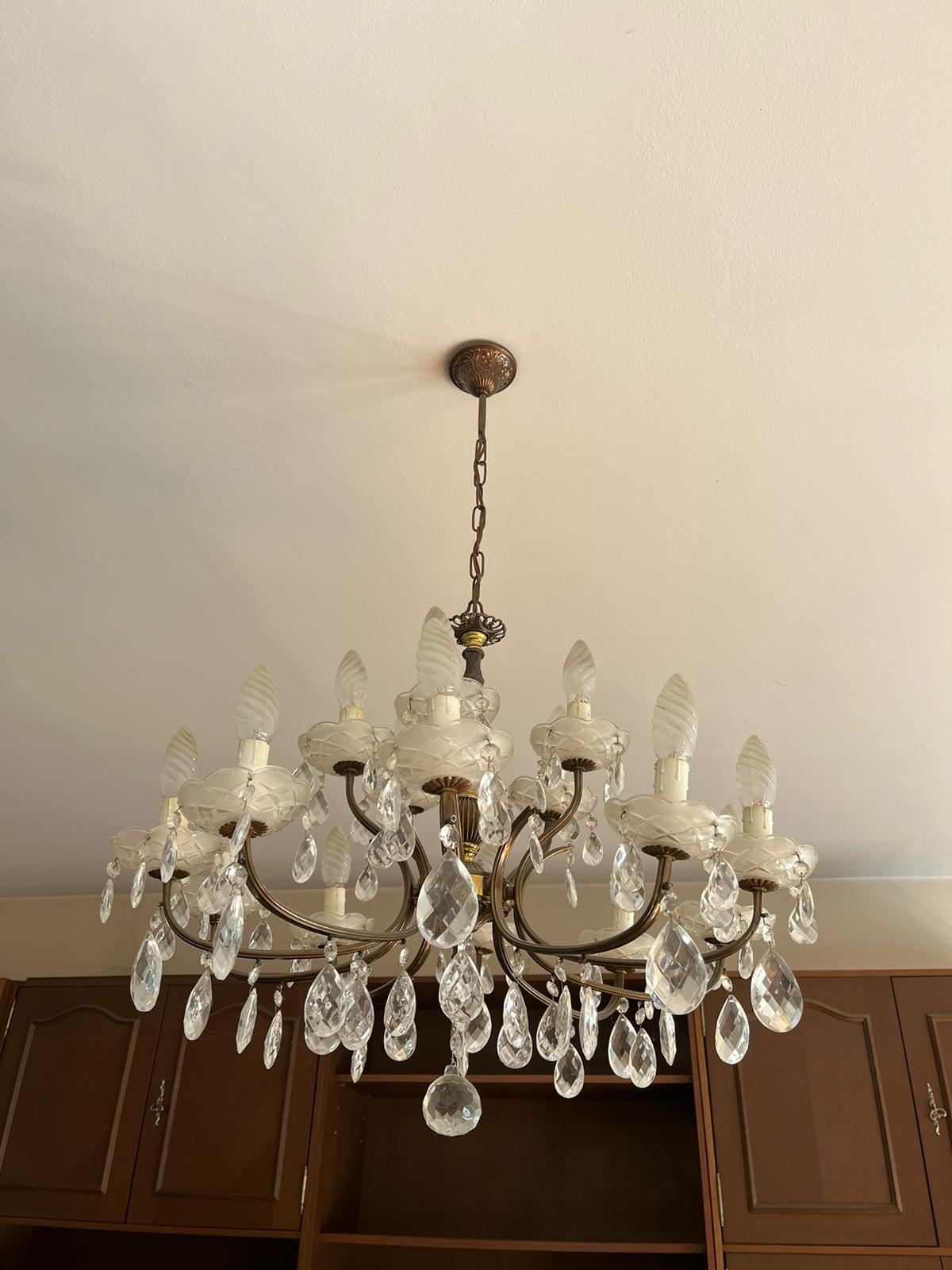 Starinski veliki luster