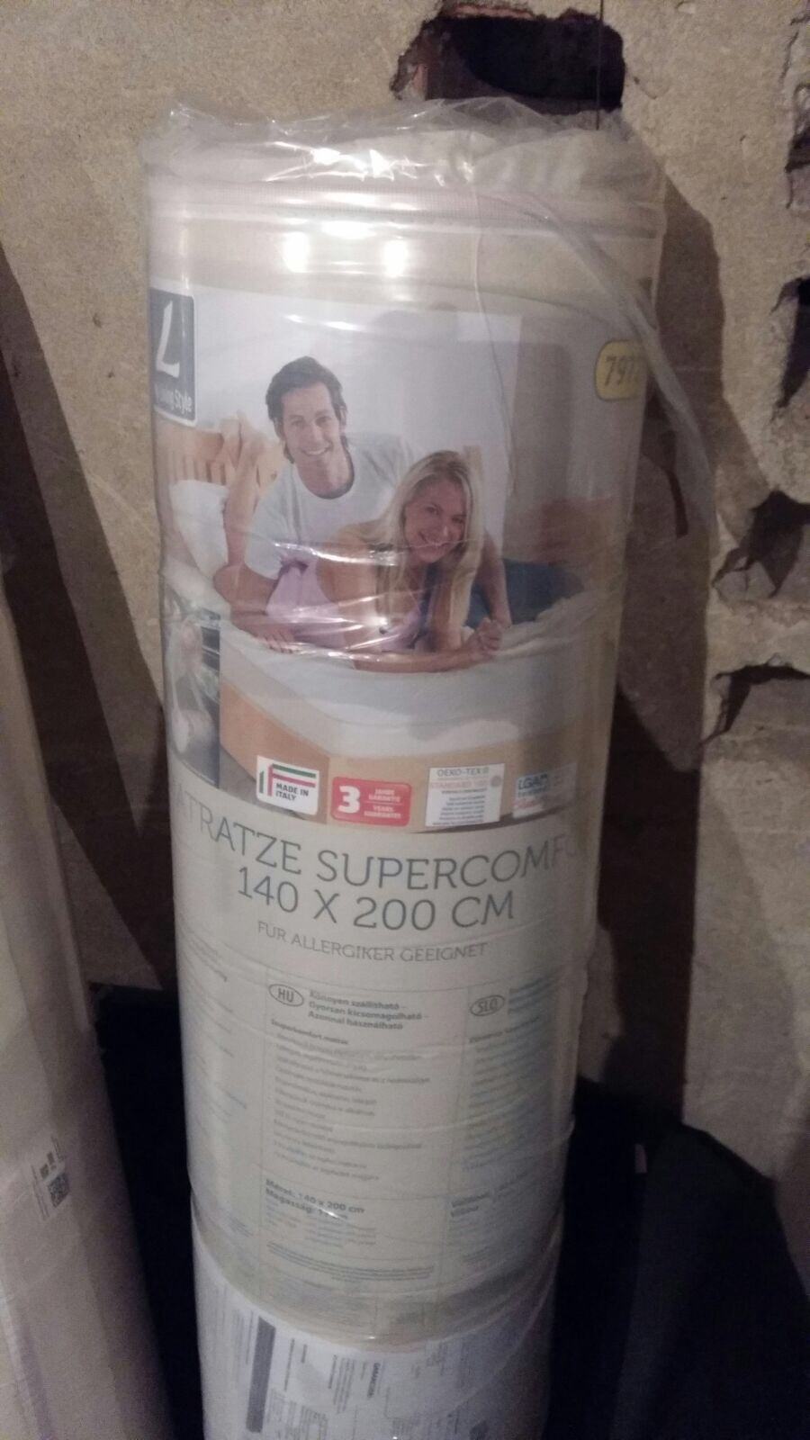 Madrac 140x200 Potpuno novi Akcija Memory pjena 7 Zona Akcija