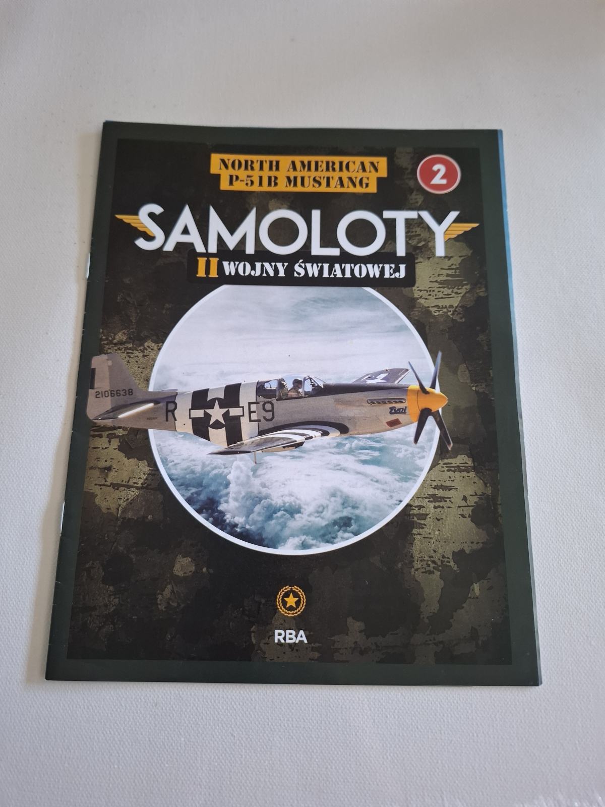 Časopis Borbeni avioni P-51 Mustang - poljski