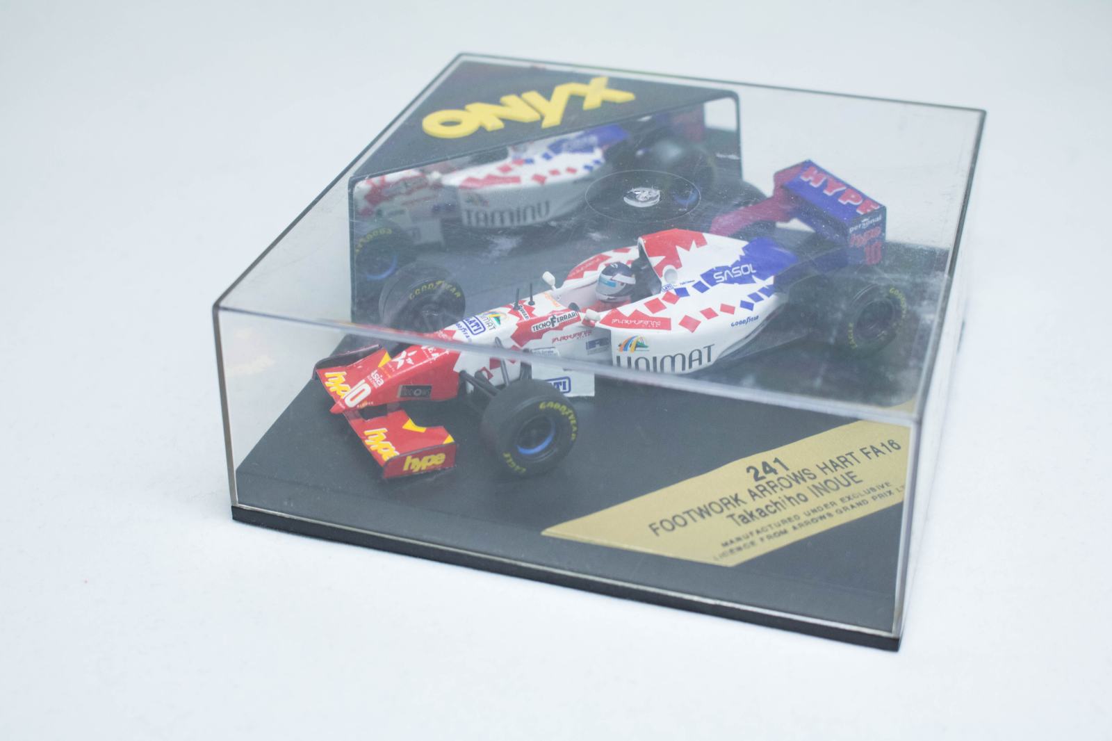 F1 Footwork Arrows Hart FA16 - 1:43 - Onyx