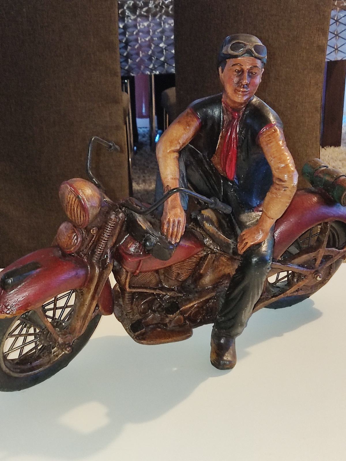 Harley Davidson motor i motorist , maketa