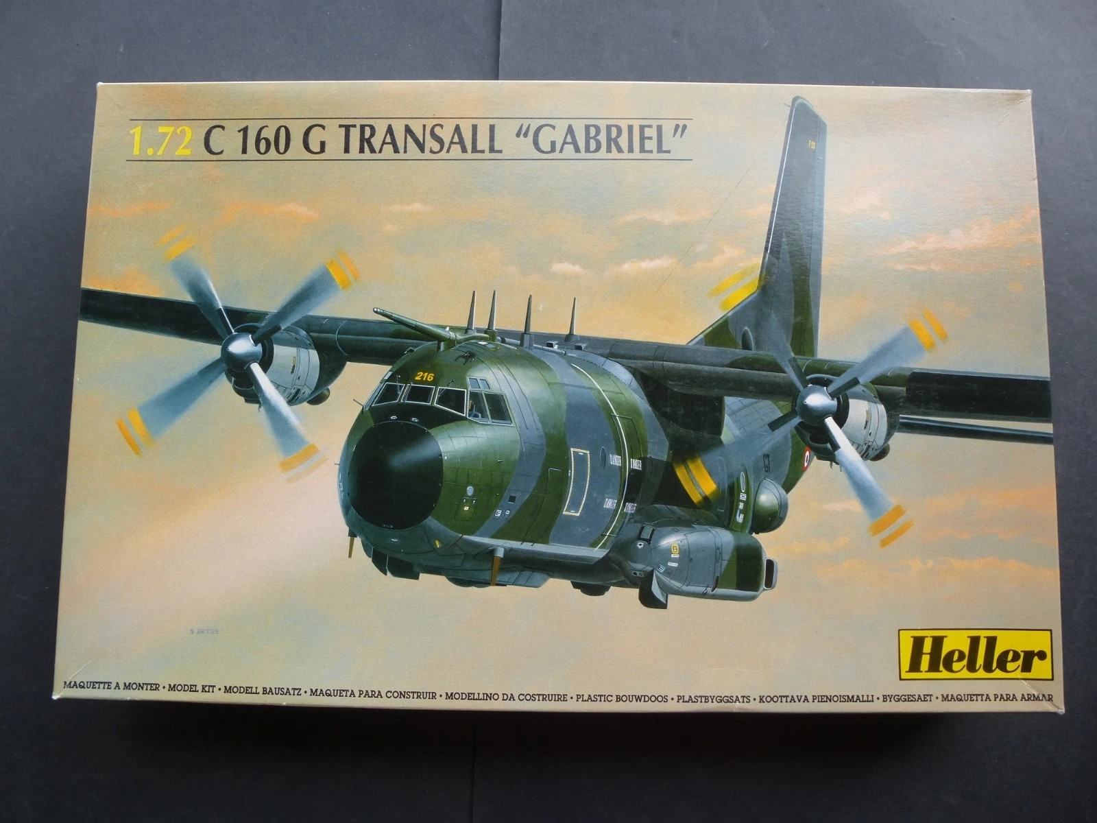 Heller 1/72 C 160 G Transall Gabriel
