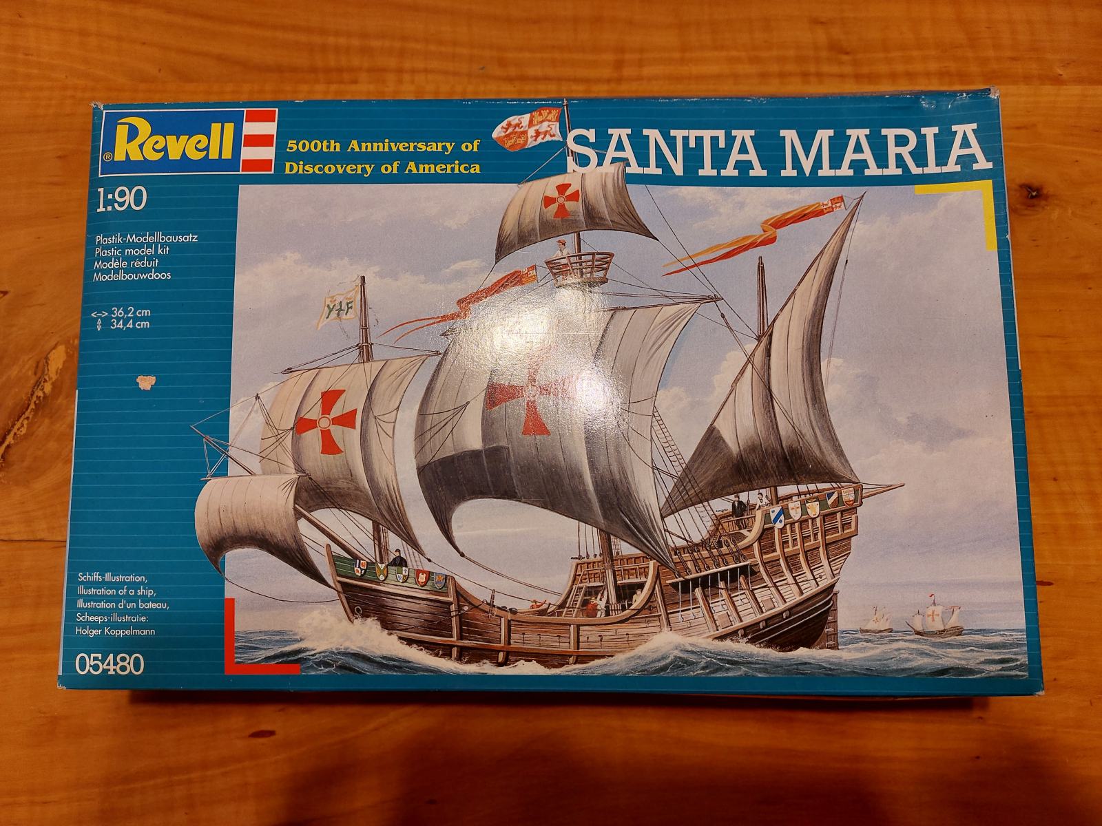 KIT ZA SASTAVLJANJE BRODA SANTA MARIA