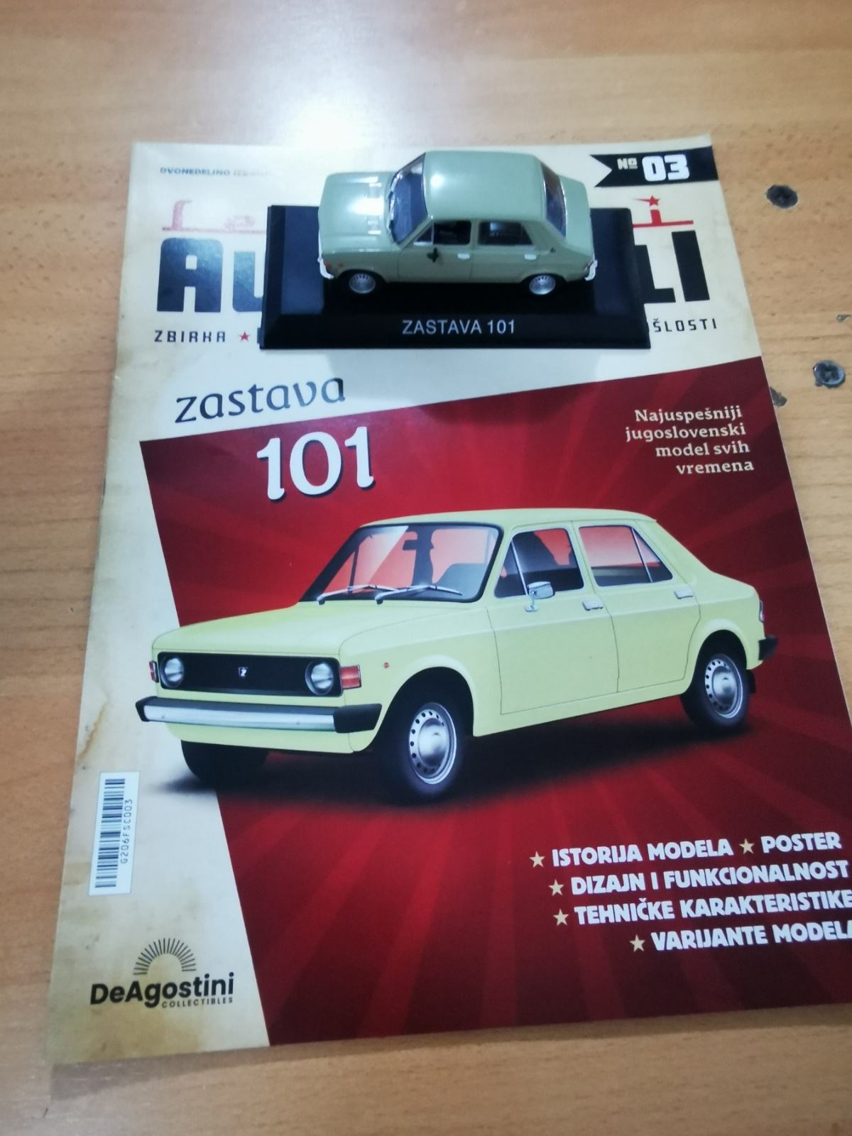 Legendarni automobili br.3 Zastava 101 Stojadin
