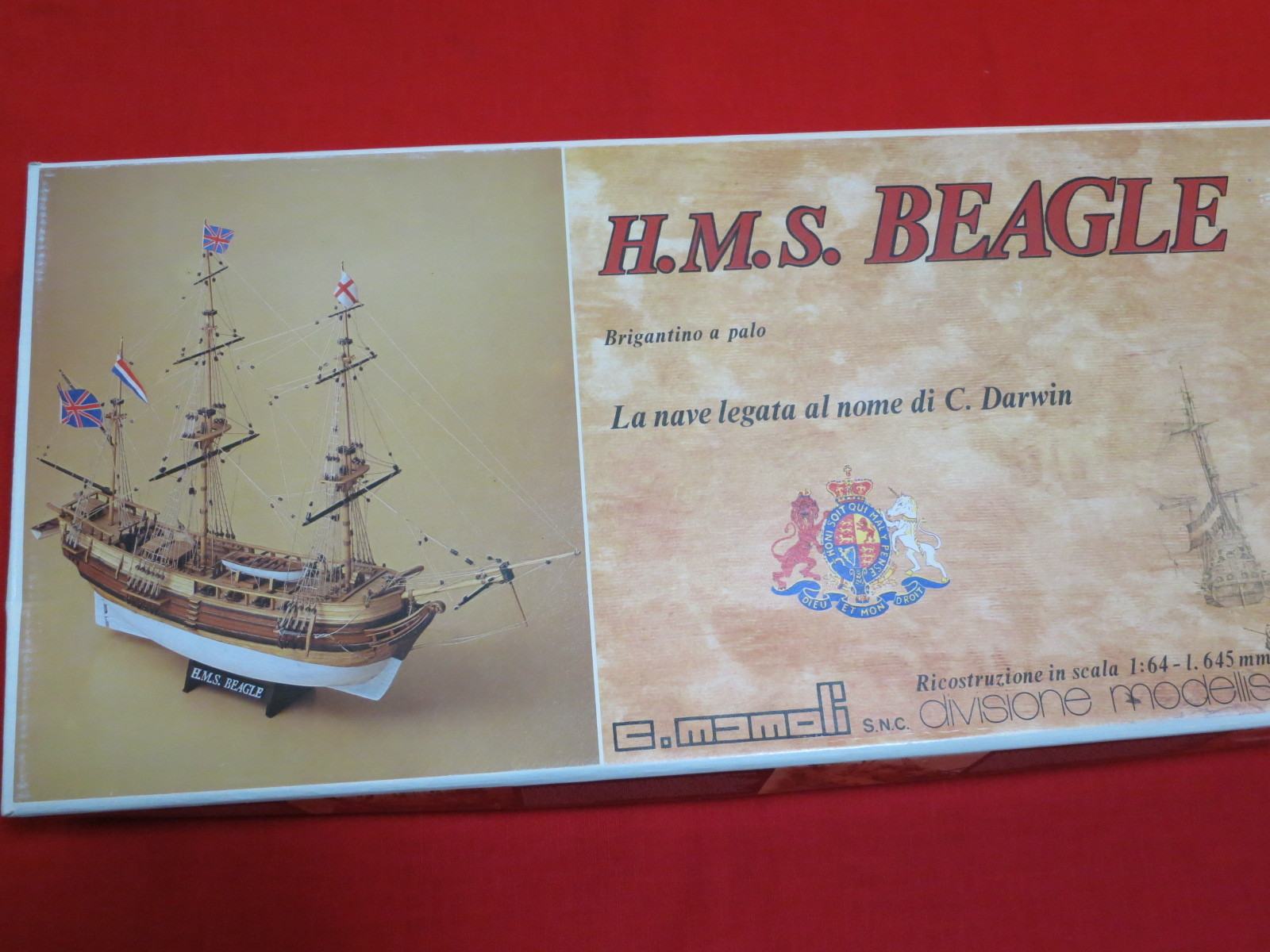 Maketa broda H.M.S BEAGLE 1/64 MAMOLI