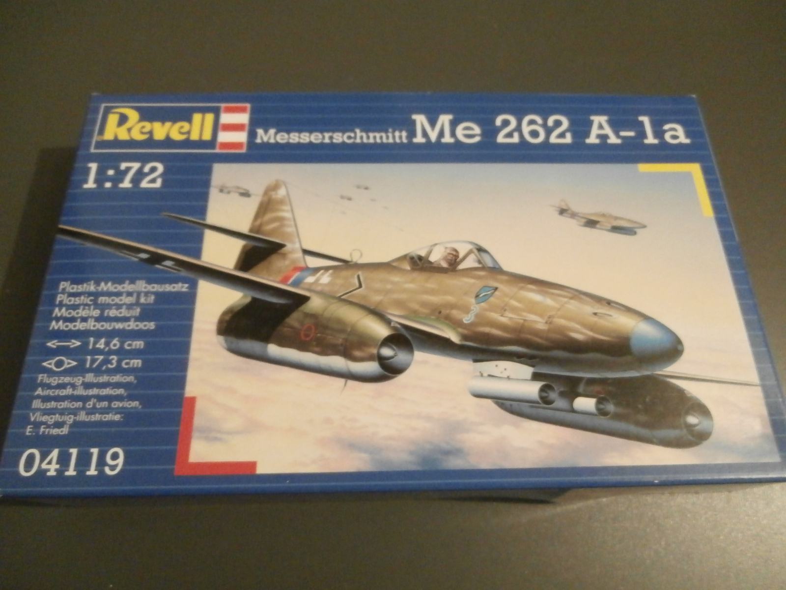 Maketa Messerschmitt Me-262, 1:72, Revell