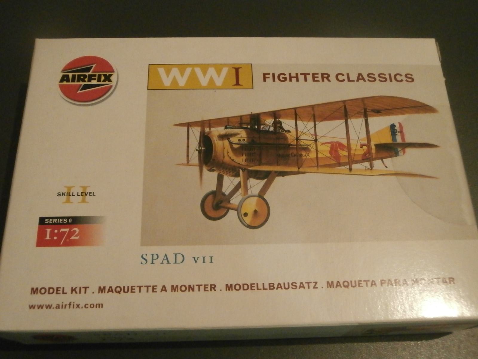 Maketa SPAD VII, 1:72, Airfix