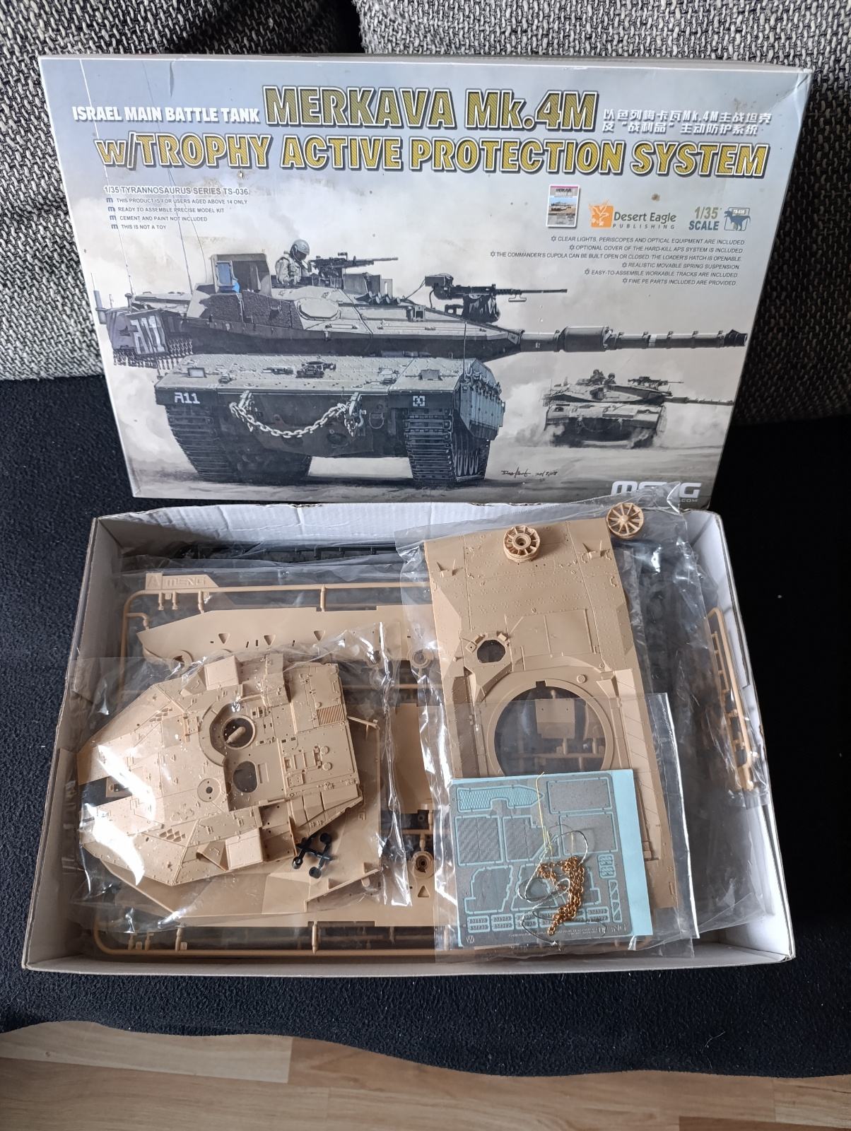 Maketa tenka Merkava