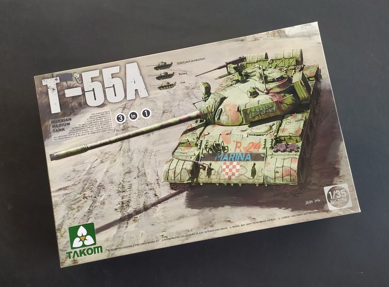 Maketa tenka T-55A Marina 1/35