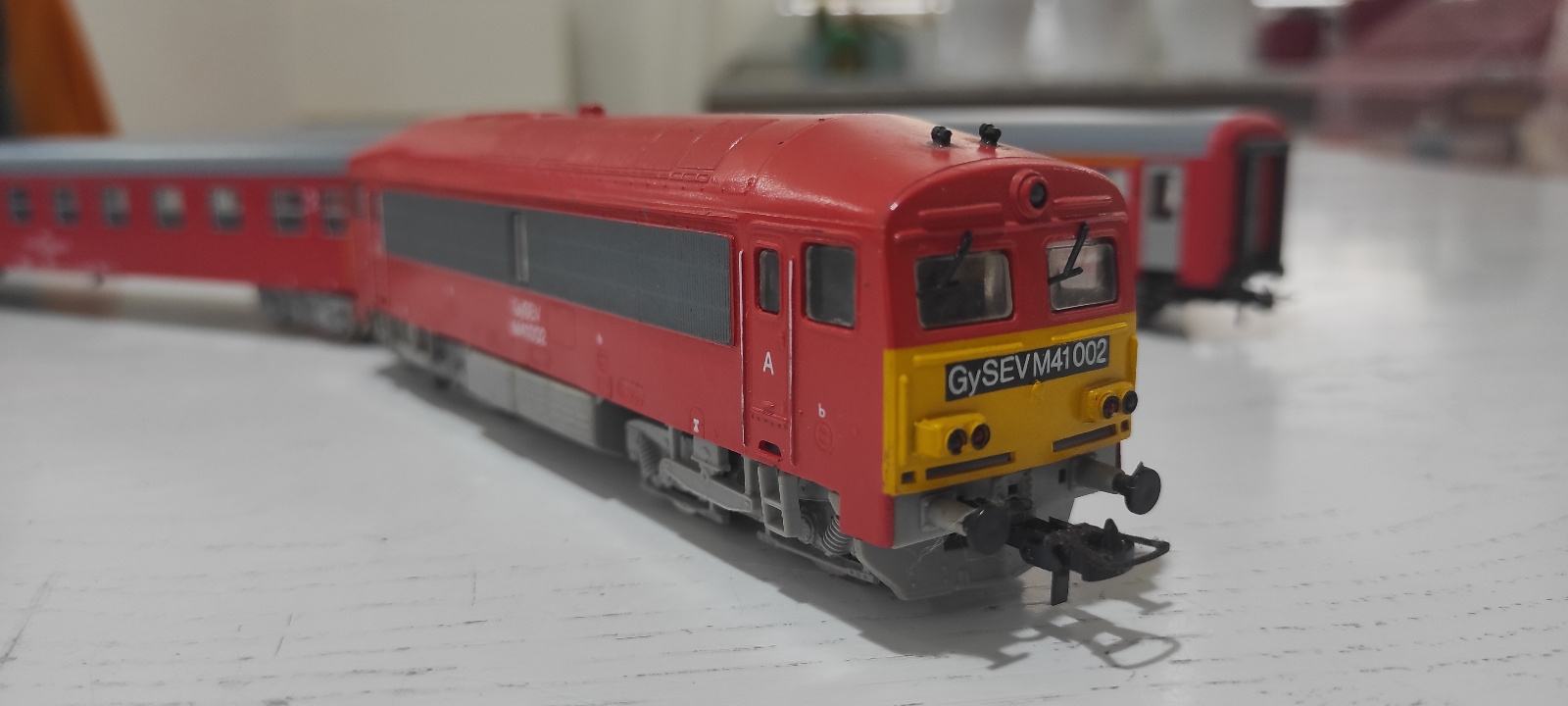 Maketa voz vlak vagon lokomotiva Fuggerth M41 igracka autic Ho