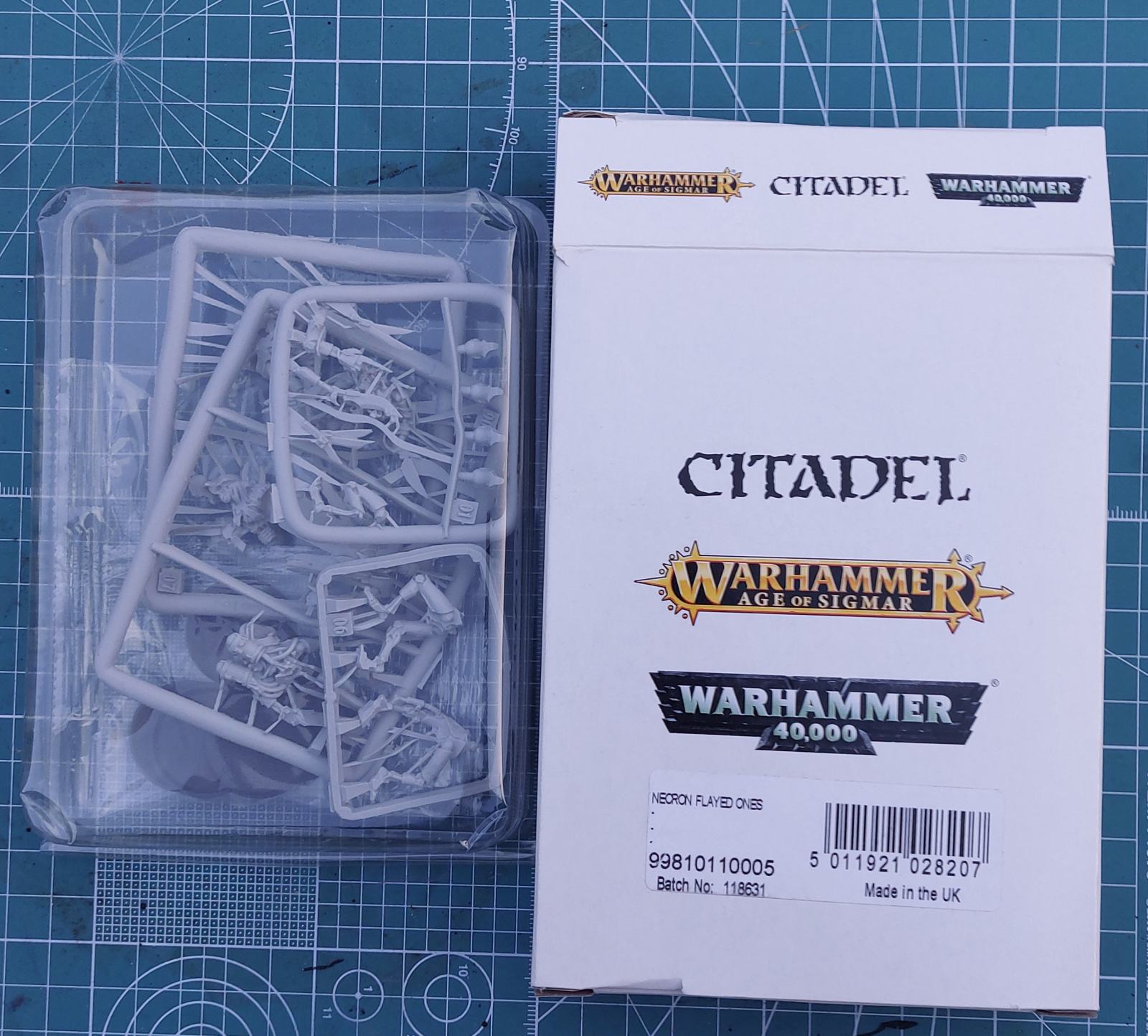 Necron Flayed Ones - Fine cast stari model