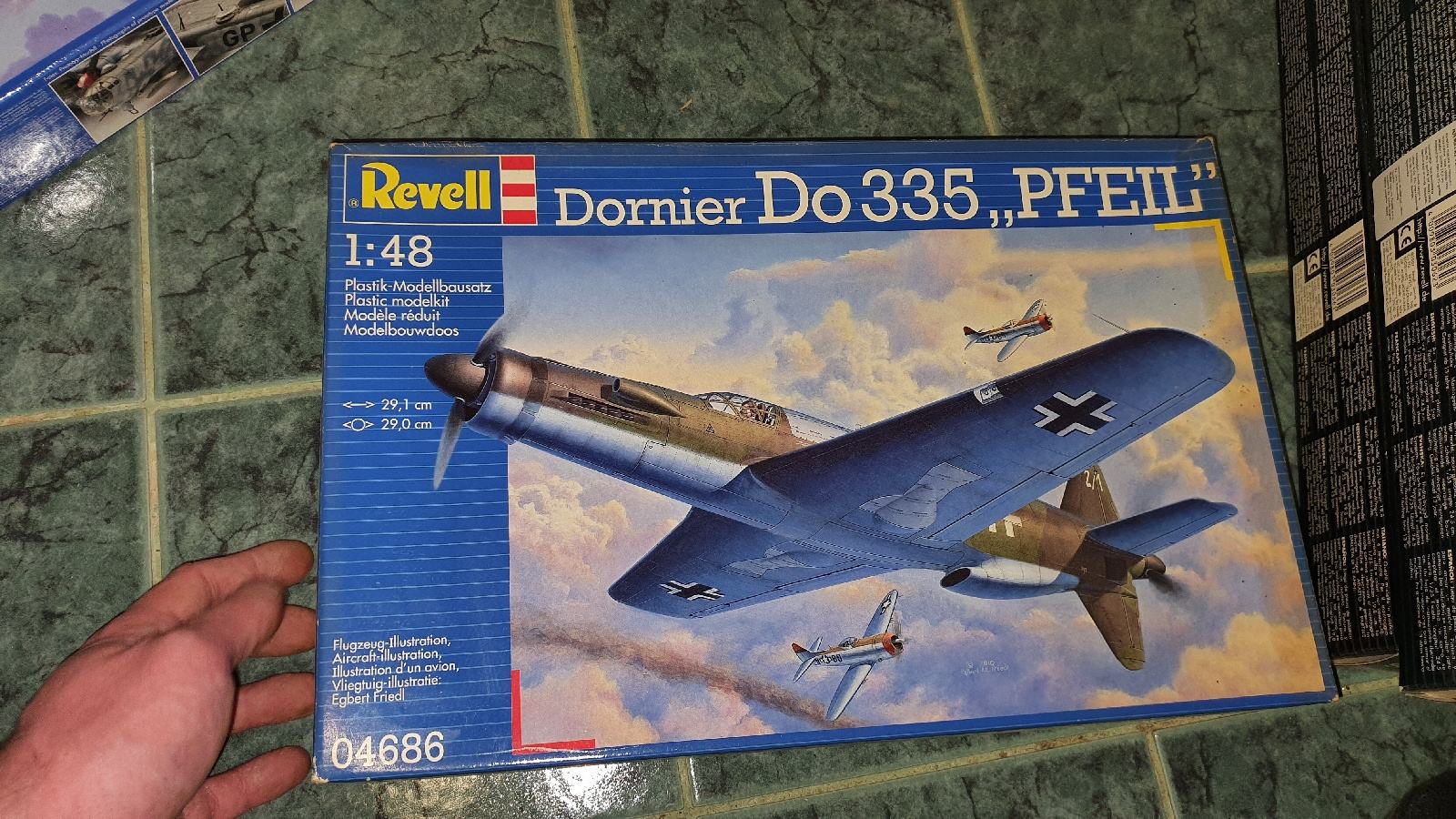 Revell dornier do 335 pfeil