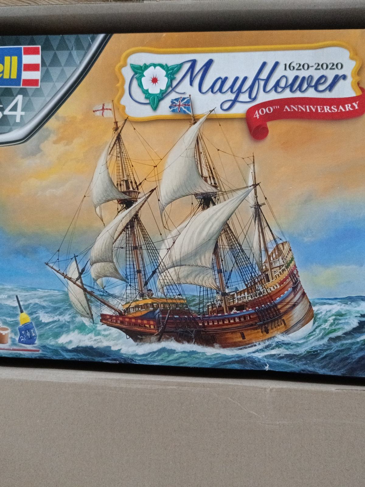 Revell Mayflower 400th Anniversary!*Novo!