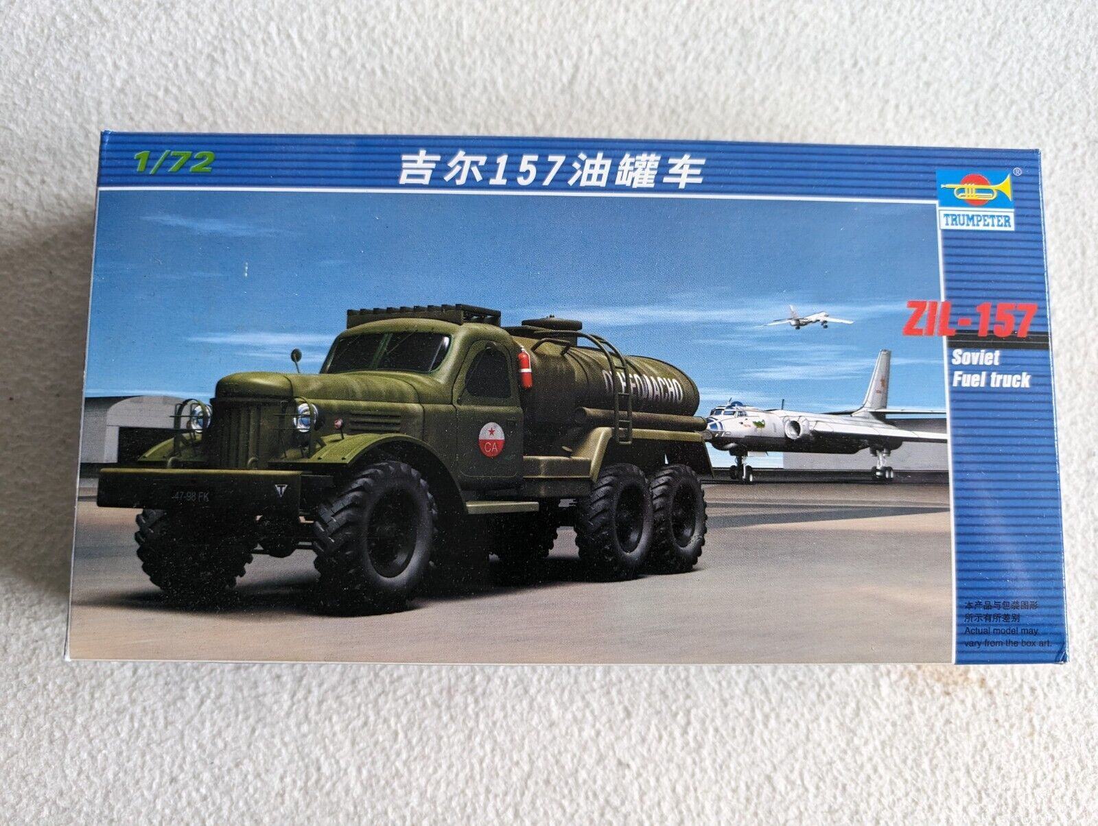 Trumpeter 1/72 ZIL-157 Soviet Fuel Truck