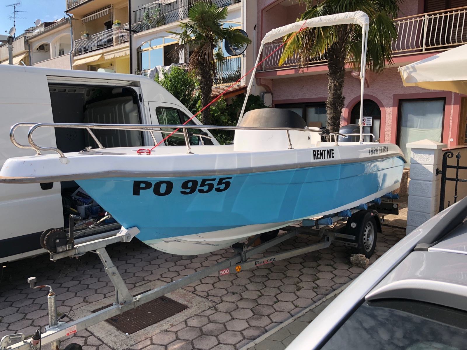 Fisherman lady open 450 40/60 Yamaha 4t