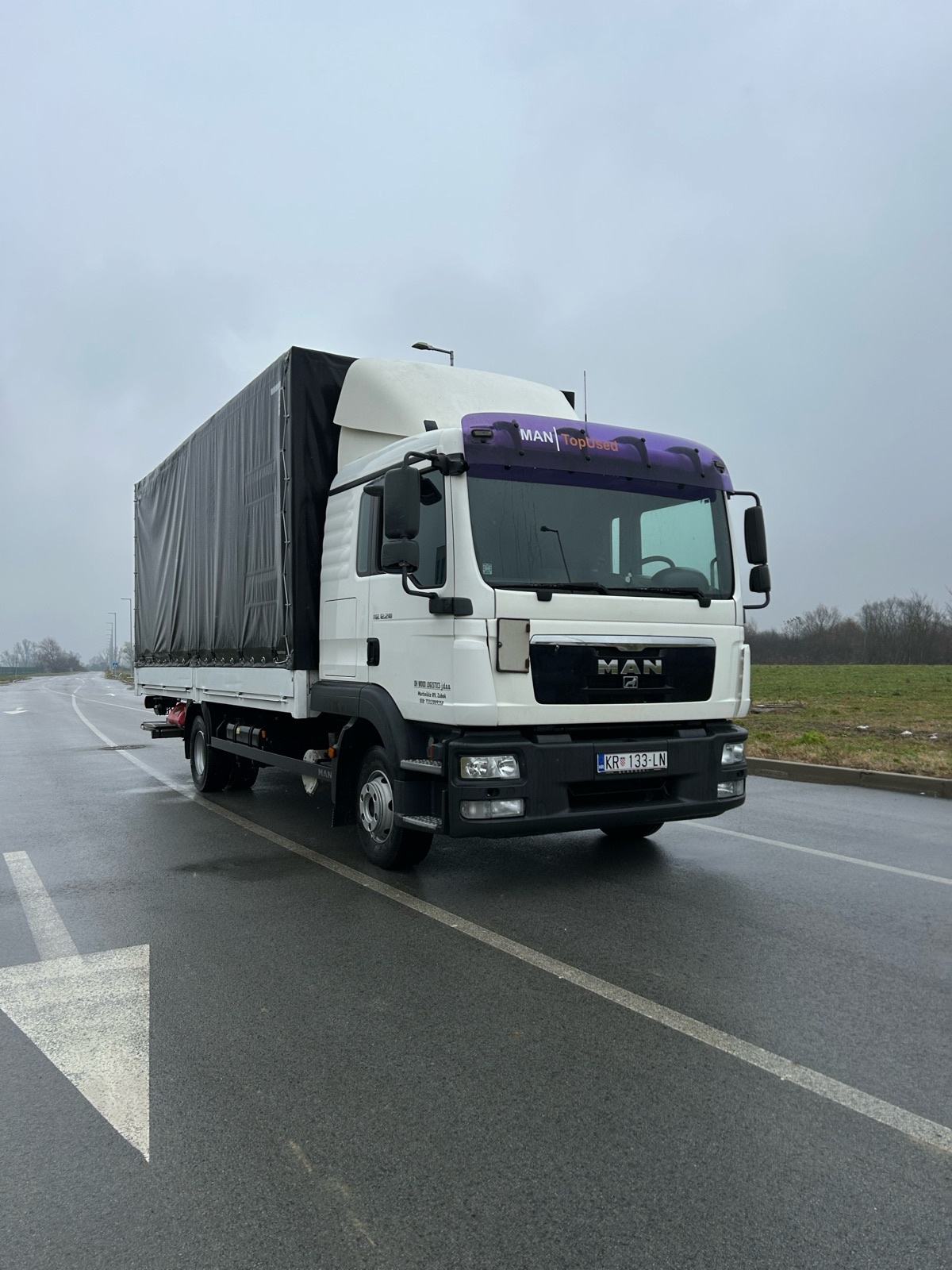 Man TGL 12.210, reg 1g, nove gume cerada…., 2007 god.