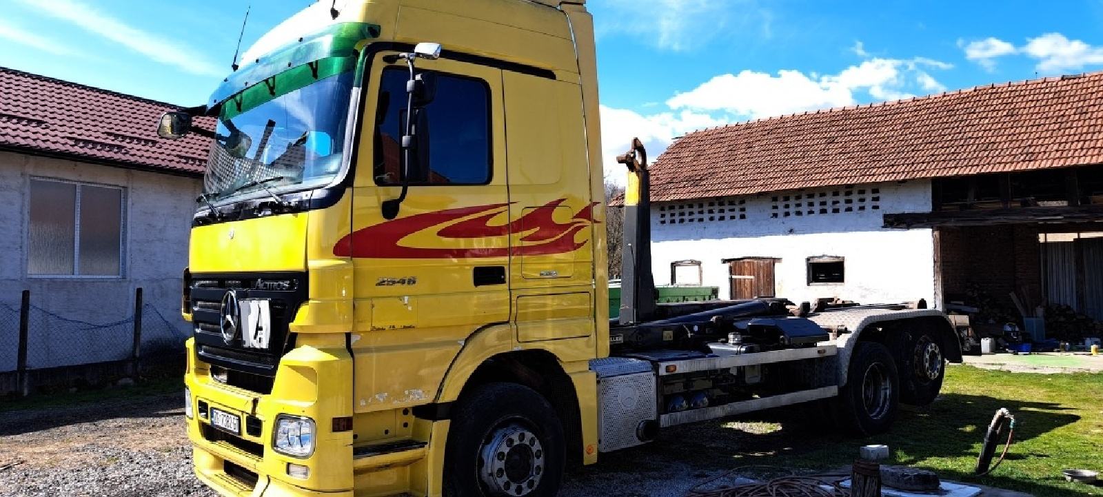 MERCEDES ACTROS 2546 6X2, 2007 god.