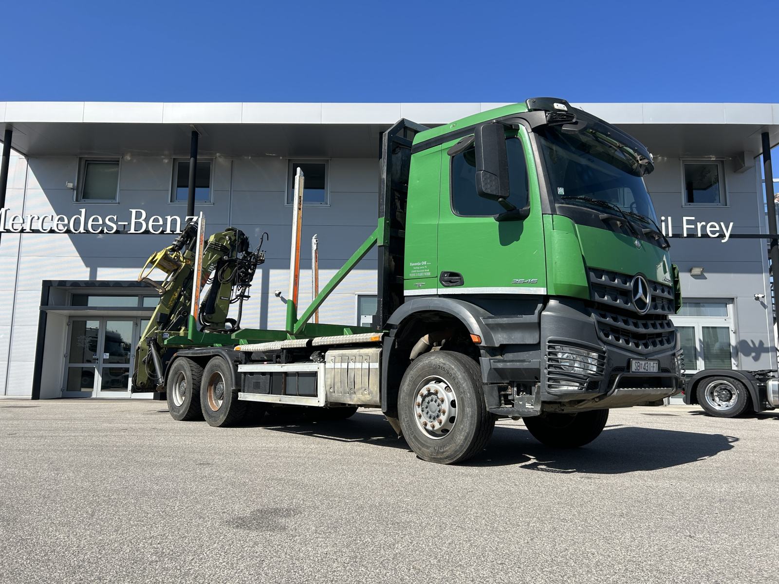 Mercedes-Benz Arocs 2645 6x4 ŠUMAR, 2016 god.