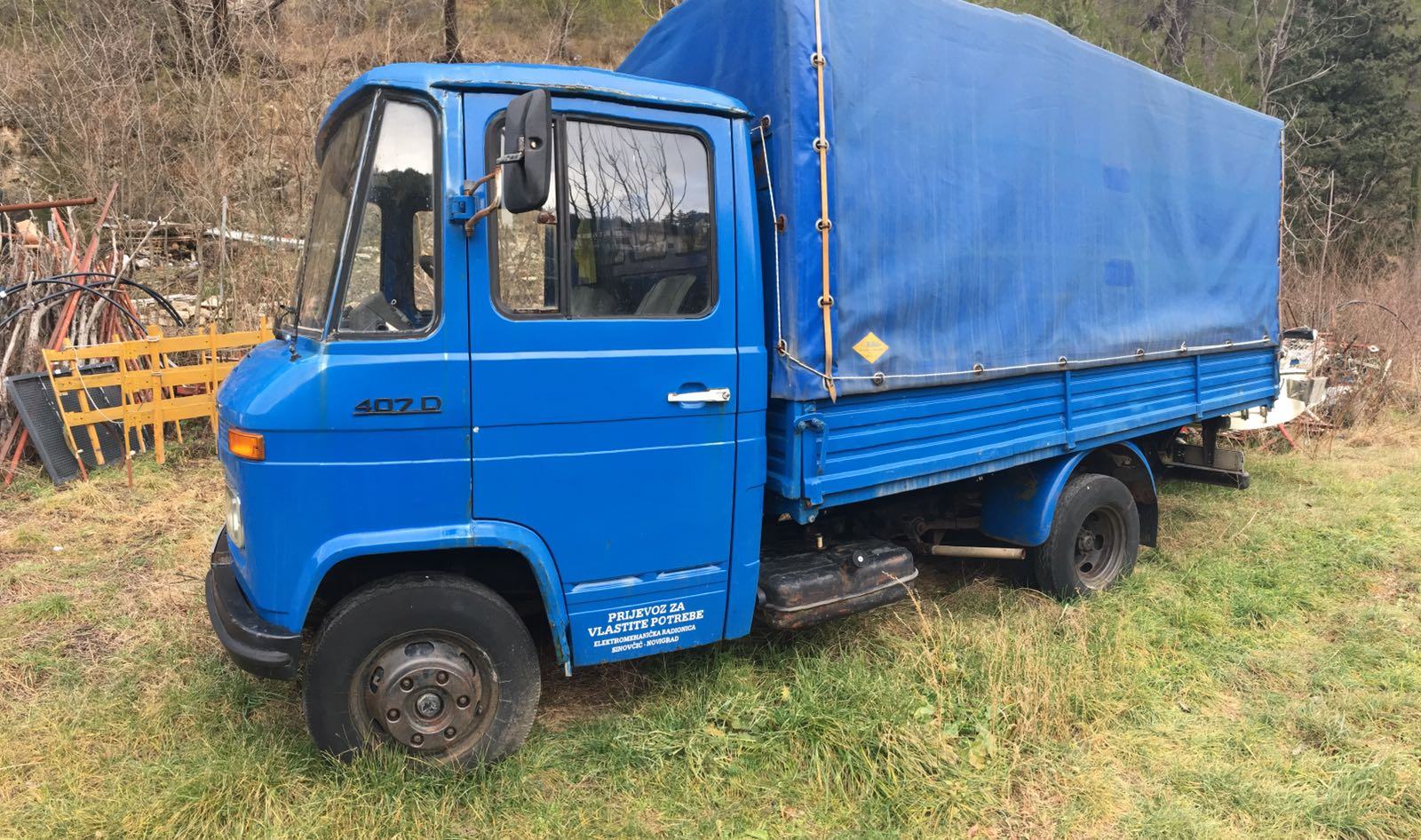 MERCEDES L 407, 1978 god.