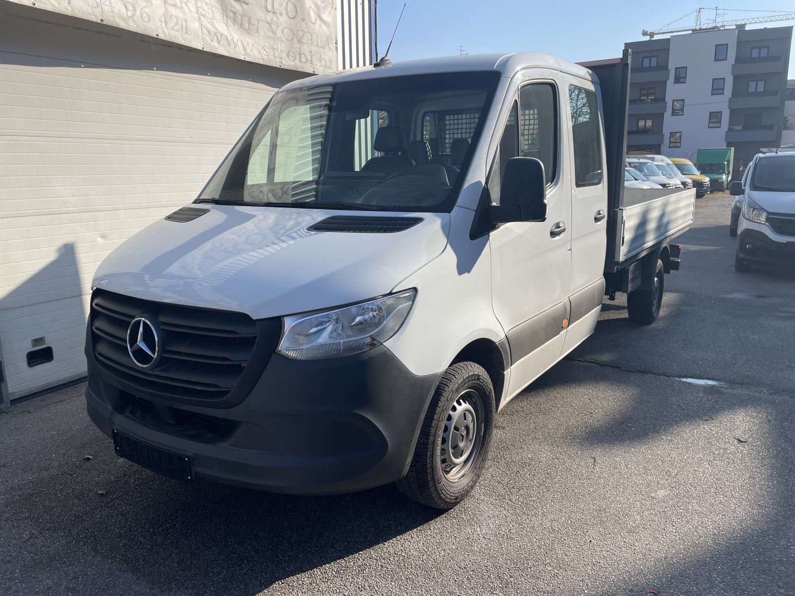 MERCEDES SPRINTER 317 CDI MAXI DUPLA KABINA KAMION SA 9G MJENJAČOM ...