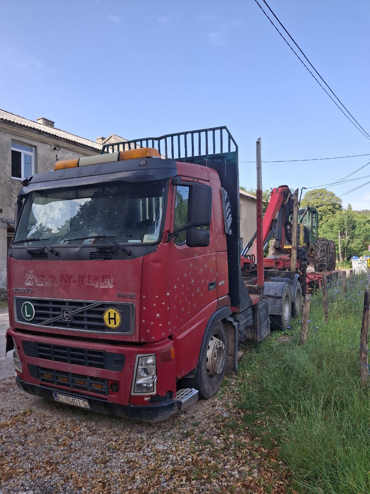 Volvo fh 12 420 zamjena za kiper ili tegljac, 2003 god.