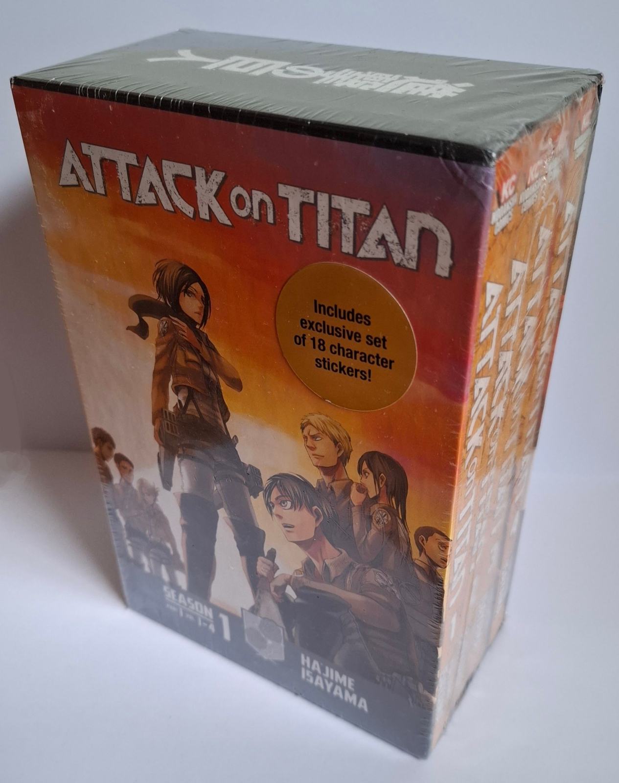 Attack on Titan Season 1 Box set 1 - engleski
