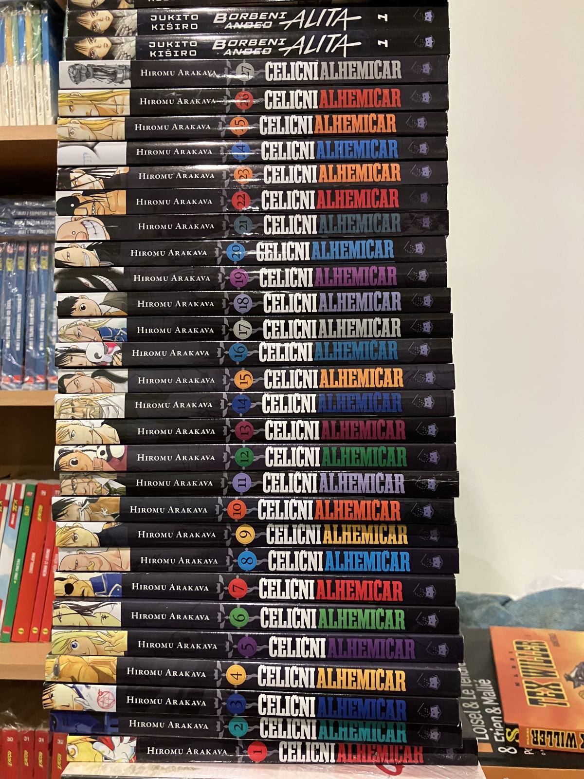 MANGA - Celicni alhemicar (Fullmetal Alchemist komplet