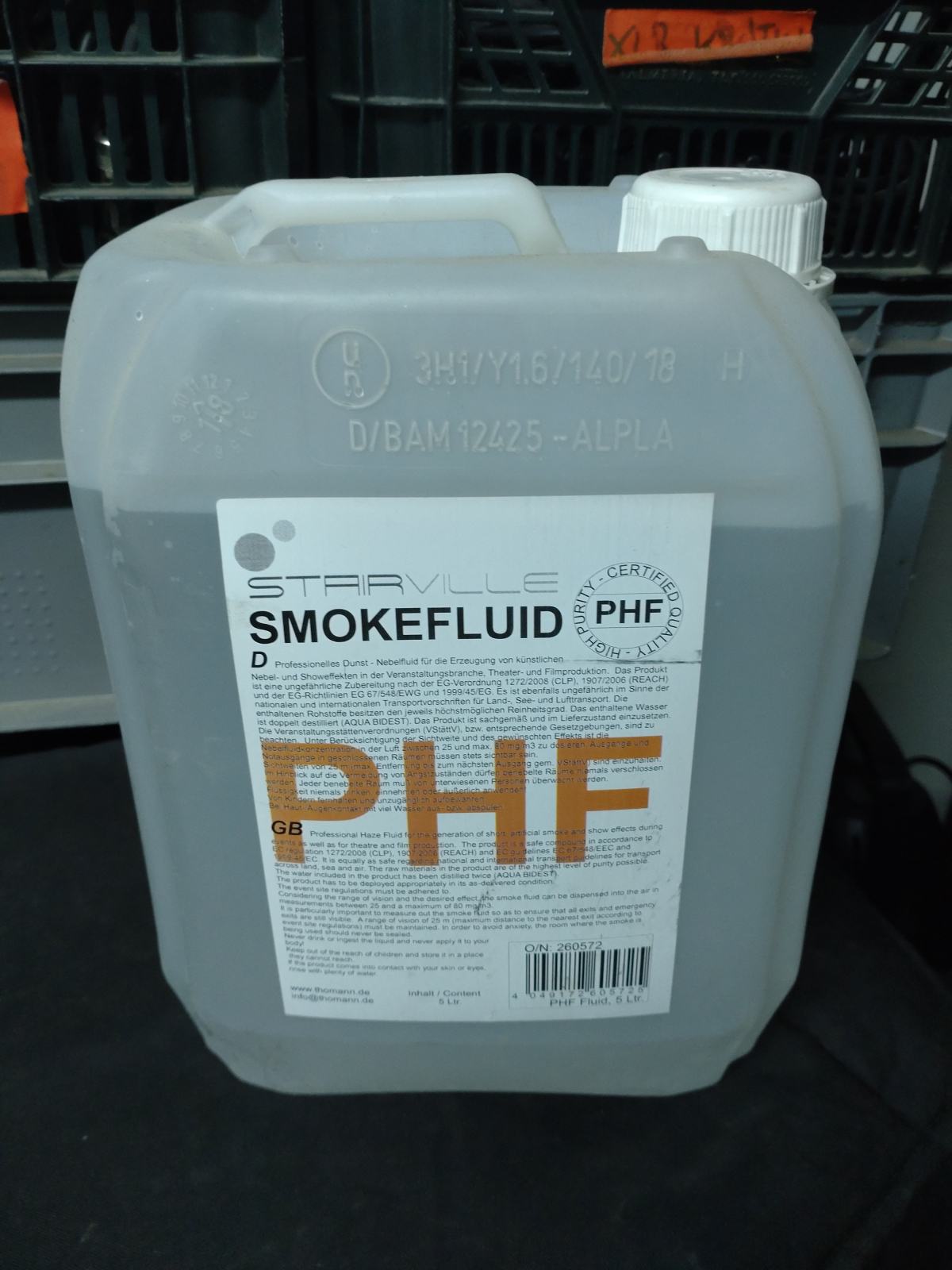 Stairville PHF Pro Haze Fluid 5l