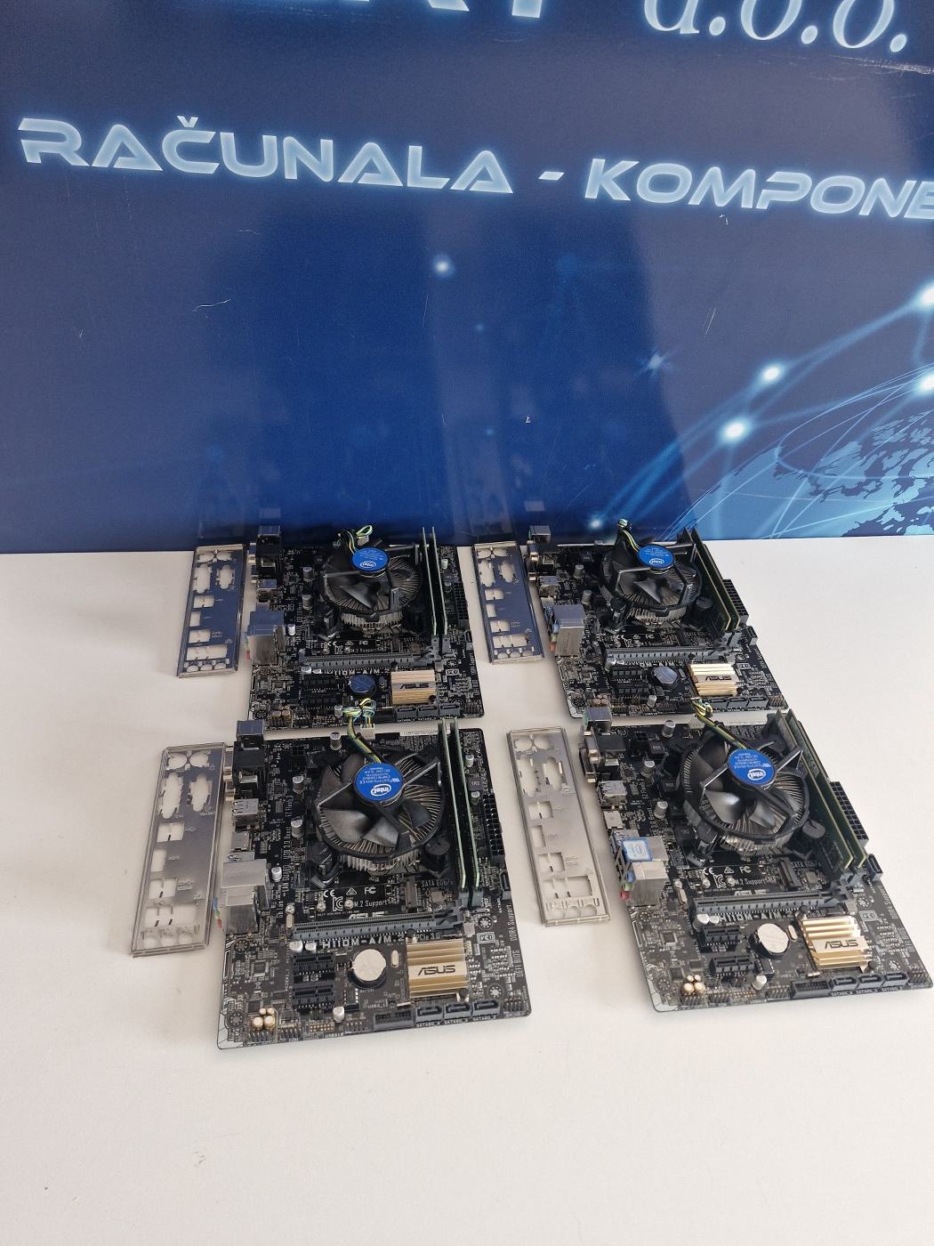 4 x ASUS H110M-A/M.2 + i3 7100 + 4/8/16/32GB DDR4 - Račun/R1/ Jamstvo