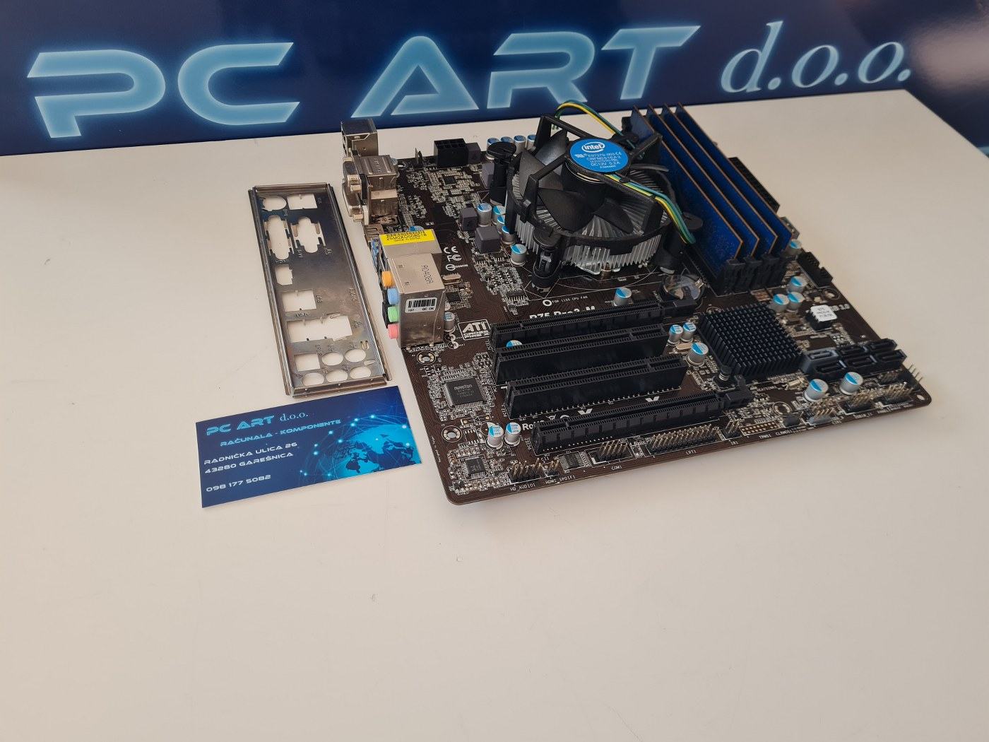 ASRock B75 Pro3-M + i3 2100 + 4/8/16/32GB RAM - Račun / R1 / Jamstvo