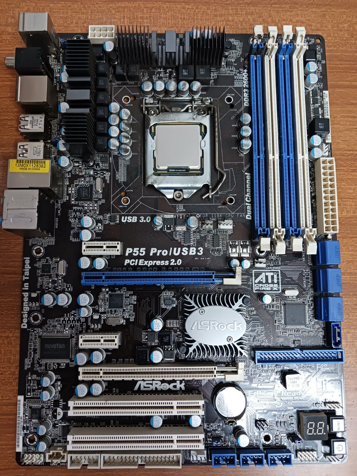 ASROCK P55 PRO/USB3 + I5-750