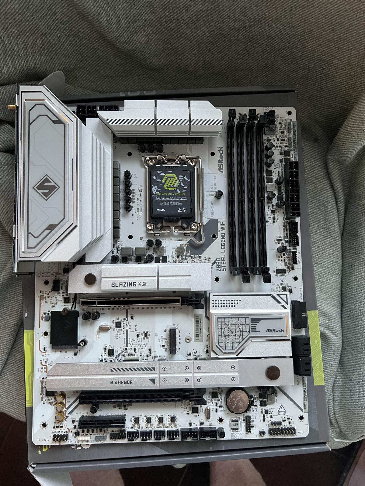 ASRock Z890 STEEL LEGEND WIFI 1851 SOCKET