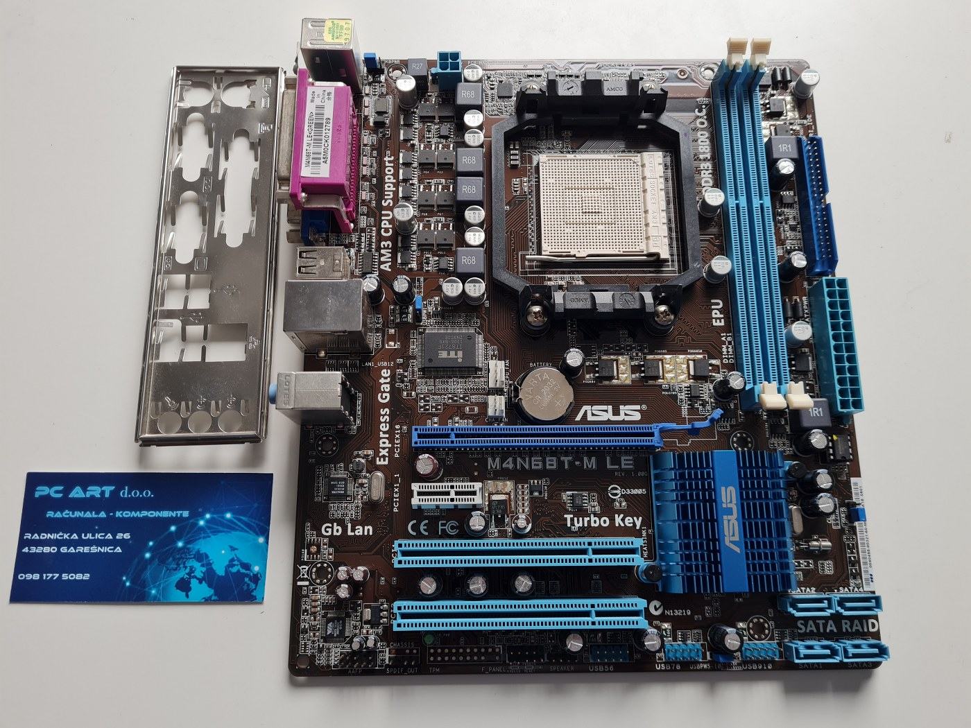 ASUS M4N68T-M LE, AMD 680, Socket AM3 - Račun / R1 / Jamstvo