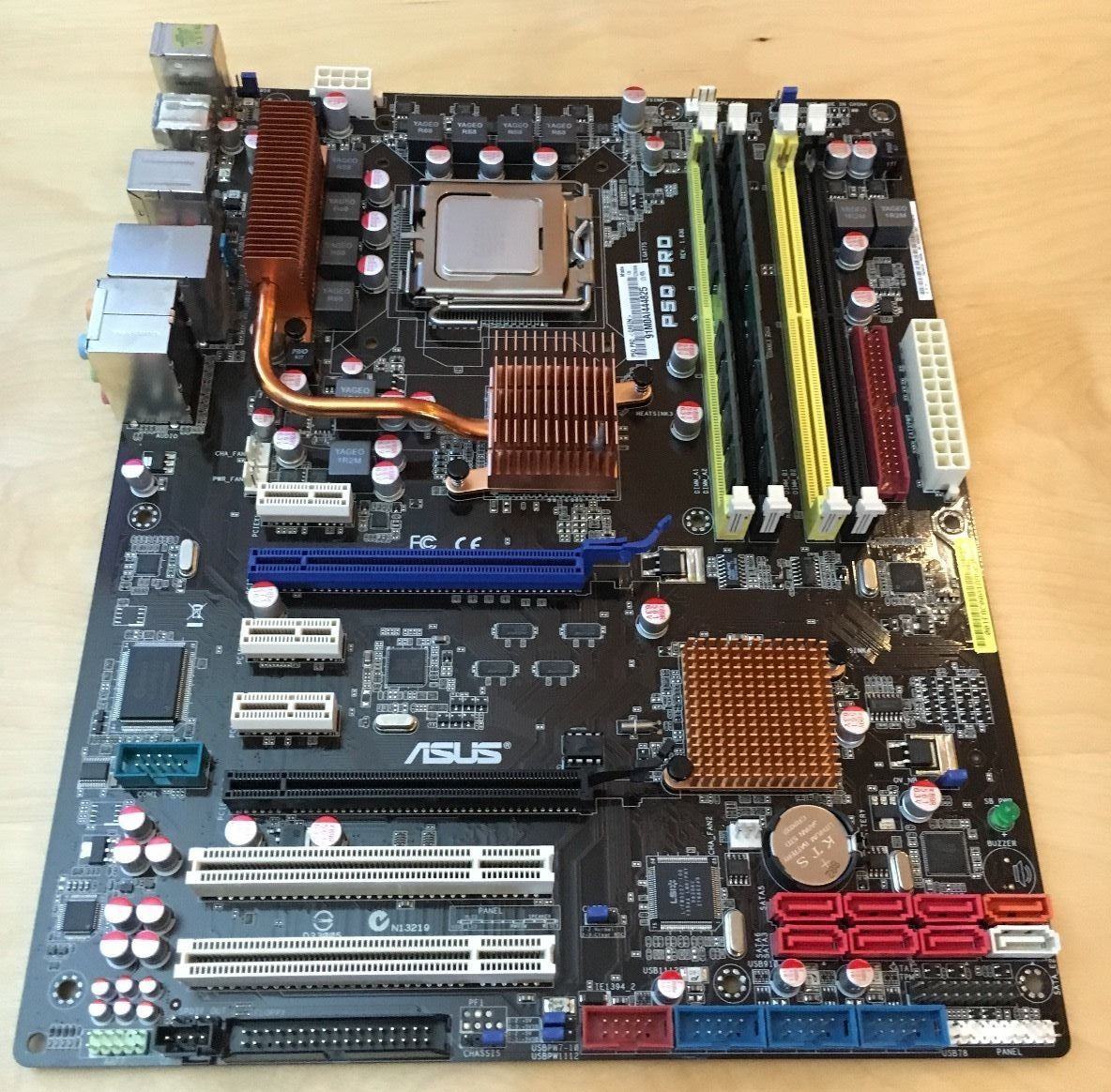 Asus P5Q Pro + Intel E8400 procesor